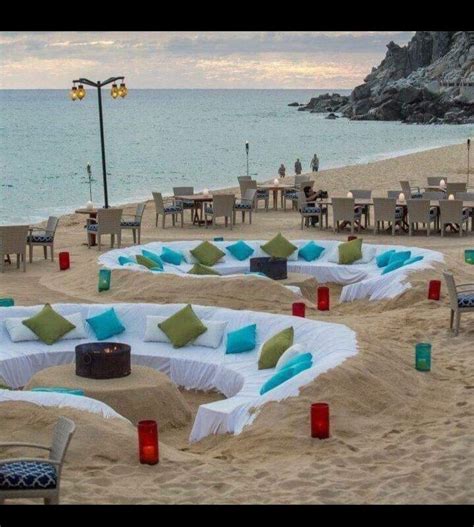 Outdoor Beach Seating Beach Seating Ideas Beach Club Beach Decoration