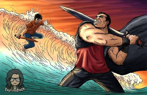 Percy Vs Ares I Loved This Image And It Is One Of My Favorite Parts Of