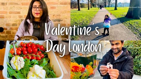 London সারাটা দিনের কাজ সামলিয়ে উঠে বিকেলে পেলাম Valentines Day