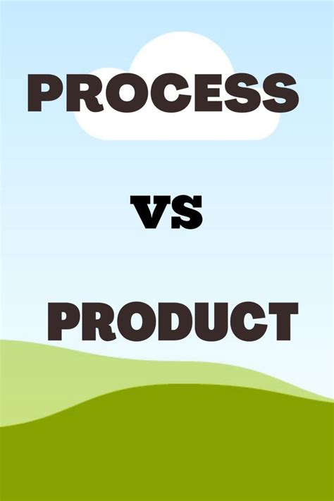 PROCESS VS PRODUCT Learning Competence Books