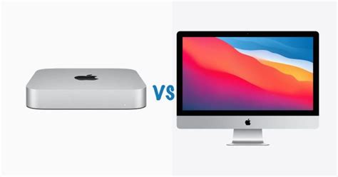 M Mac Mini Vs IMac K The Smaller Mac Holds Its Own In Many Tests