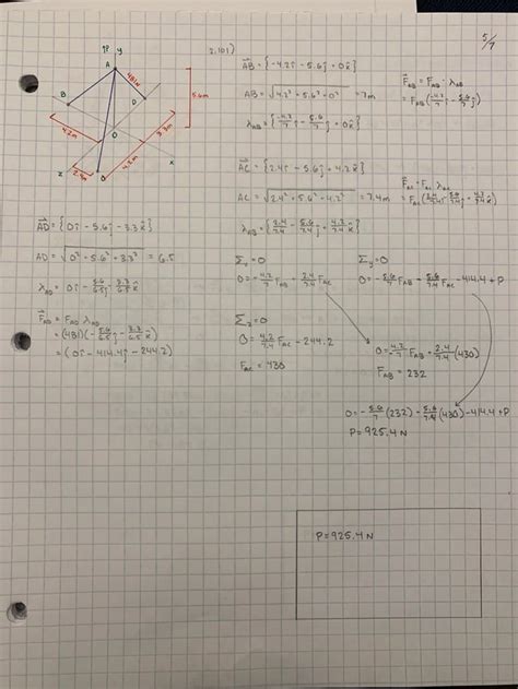 Statics Homework R Neatnotes