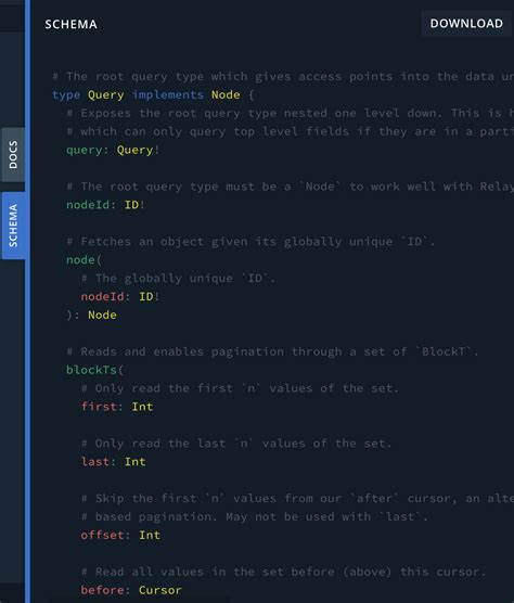 Understanding A Graphql Schema Talk Crypto