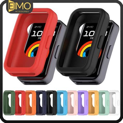 Jual Soft Silicone Rubber Bumper Case For Huawei Band 10 9 8 Frame Anti