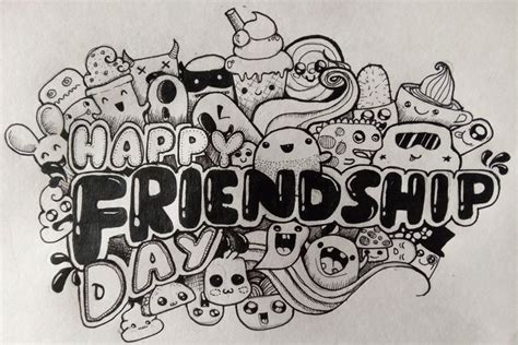 Friendship Day Doodle Doodles Doodle Art Art