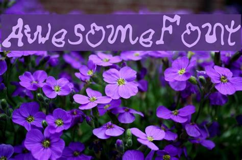 Awesomefont Font