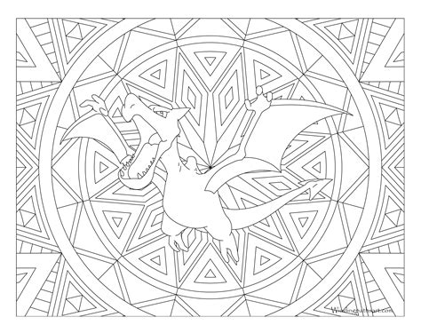 142 Aerodactyl Pokemon Coloring Page ·