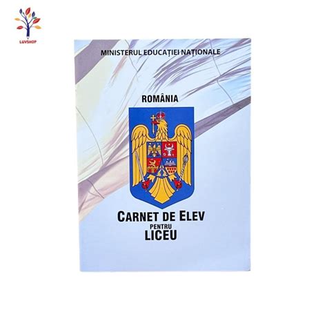 Carnet De Elev Liceu Cumpără Acum Caiete Gama Econom De La Luvshop Ro