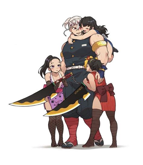 Save And Follow Tengen Uzui • Makio • Suma • Hinatsuru • Demon Slayer