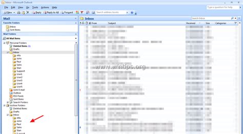 How To Copy Outlook Folder Structure Only To A New Outlook Data File WinTips Org