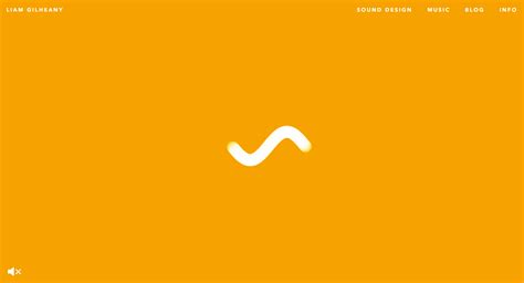 Interactive Sound Design Portfolio Website Behance