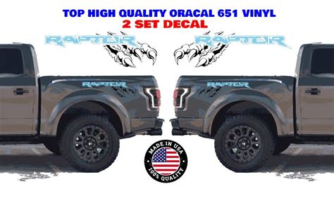 2x Ford Raptor Raptor Claw Bedside Decals Etsy
