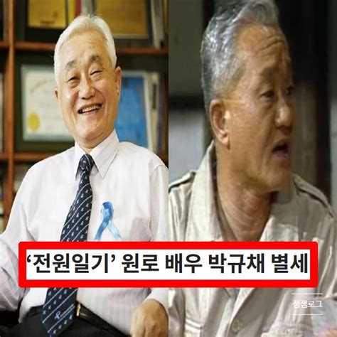 배우 박규채 별세 사망 원인 향년 85세 전원일기 제1공화국 출연 나이 프로필 네이버 블로그