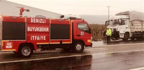 Denizli de son haftada trafik kazası Deha