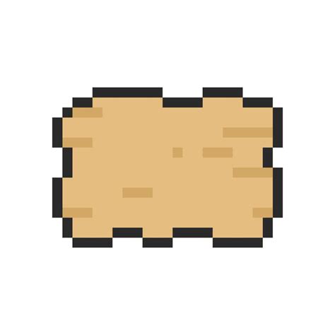 Wood Board Pixel Art For Your Needs 49045021 Vector Art At Vecteezy
