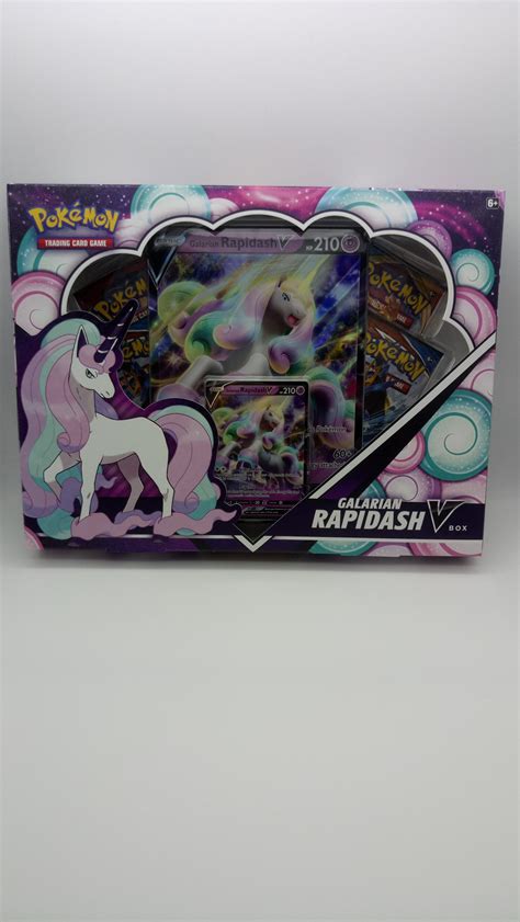 Galarian Rapidash V Box Pokémojo