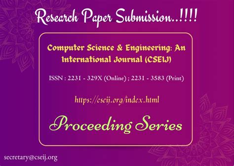 Cseij Journal On Linkedin Computerscience Cse Cryptography