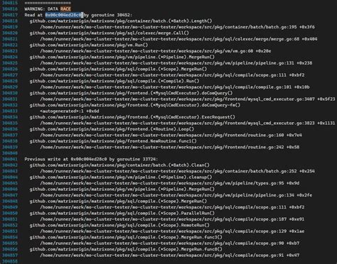 Bug Data Race In `batch` · Issue 6905 · Matrixoriginmatrixone · Github