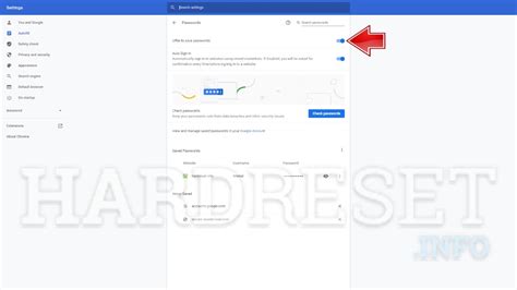 How To Save Password In Google Chrome How To HardReset Info