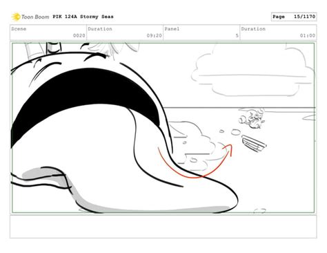 Pikwik Pack Stormy Seas Storyboard
