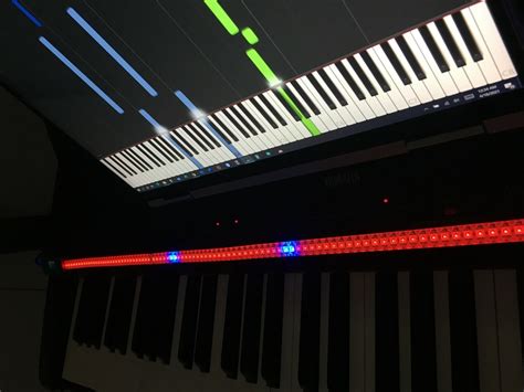 🎹 I Piano Midi Led Visualizer Self Tutor Light Up Keys For Midi Keyboards Ebay