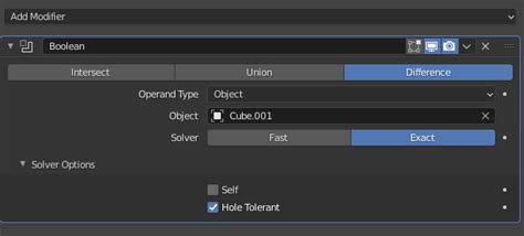 Exact Boolean Gets Performance Improvements BlenderNation