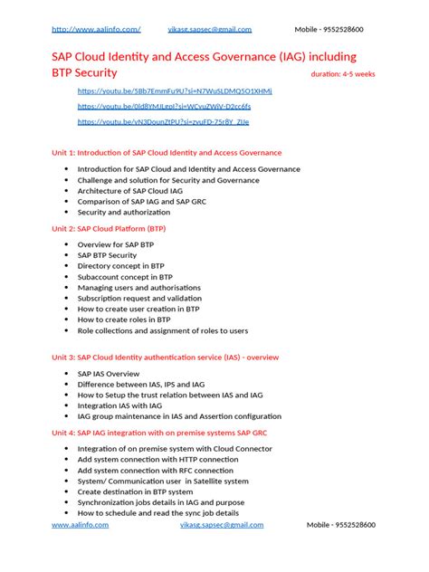 Sap Iag Including Btp Security Pdf Cloud Computing Proxy Server