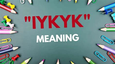 Iykyk Meaning Definition Synonyms And Smarter Alternatives Explained 2025