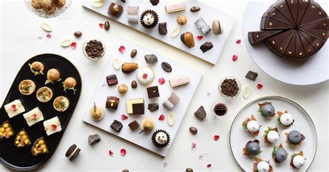 호텔가 Jw 메리어트 동대문 초콜릿 이용한 애프터눈 티 세트 · 뷔페 선봬