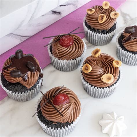 Chocolate Ecstasy Cupcakes Box Of 6 Chef Neeth Medappa Official Website