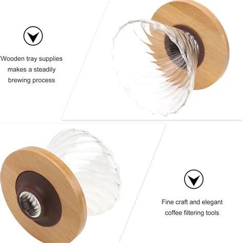 دریپر قهوه وی شصت پایه چوبی آلبرتیکا