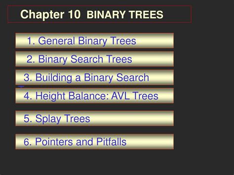 PPT Chapter BINARY TREES PowerPoint Presentation Free Download ID