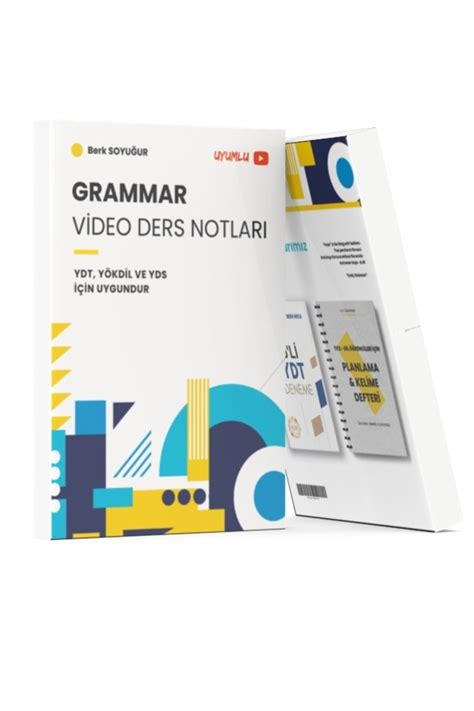 Berk Hoca Ydt Y Kd L Yds Grammar Video Ders Notlar Fiyat Yorumlar