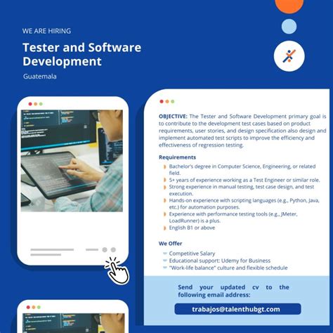 ¿eres Un Experto En Testing Y Desarrollo De Software Con Un Enfoque Talent Hub