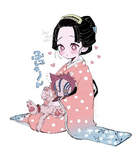 Akaza X Koyuki Anime Nhật Ký Nghệ Thuật Hình ảnh