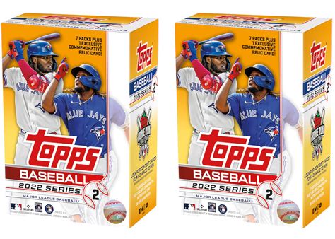 2022 Topps Series 2 Baseball Blaster Box 2x Lot 2022 Mx