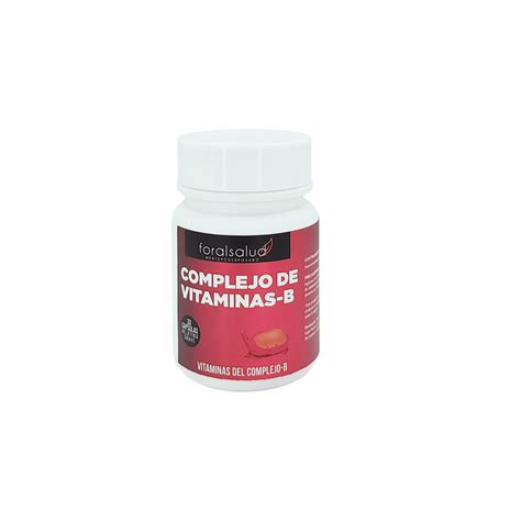 Vitaminas Del Complejo B Foral 30 Capsulas Apomedix