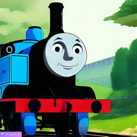 Ai Art Of Thomas The Tank Engine R Thomasthetankengine
