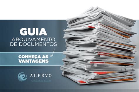 Conheça todos os tipos de arquivo Acervo
