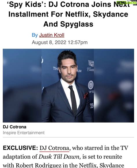 D J Cotrona Wiki Biography Age Photos Spouse And More