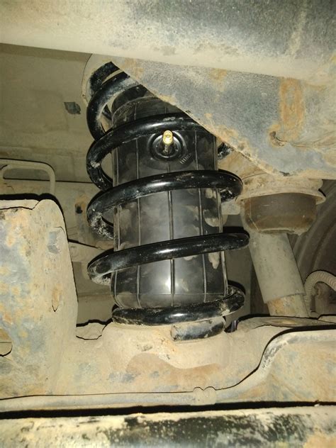 Пневмобаллоны в задние пружины — KIA Sorento (1G), 2,5 л, 2008 года ...