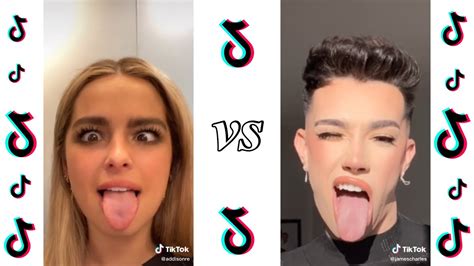 אדיסון ריי מול ג׳יימס צ׳ארלס קרב ריקוד Addison Re Vs James Charles