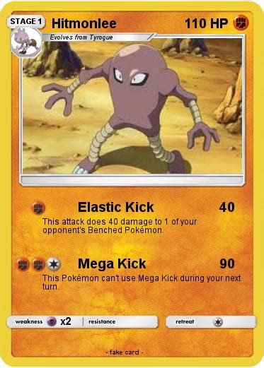Pokémon Hitmonlee 175 175 Elastic Kick My Pokemon Card