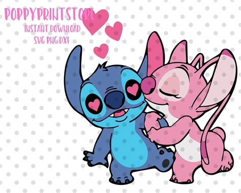 Stitch Svg Stitch SVG PNG Clip Files Stitch Clipart Lilo Etsy