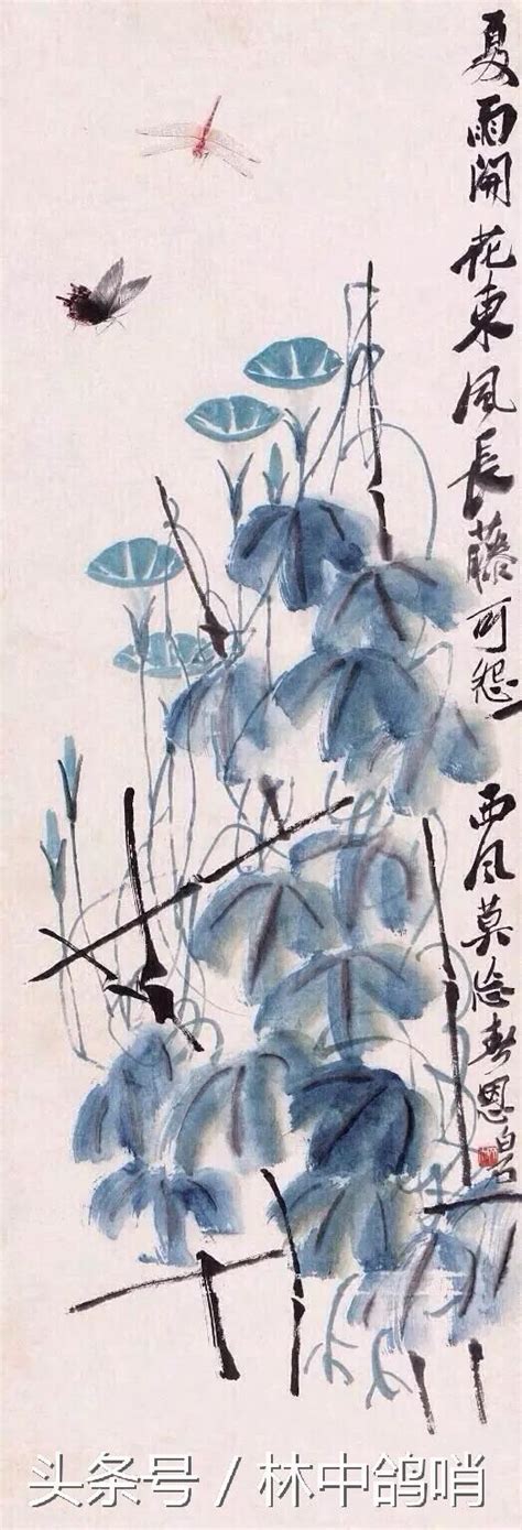 齊白石以瓜果菜蔬花鳥蟲魚為工絕中的經典 每日頭條