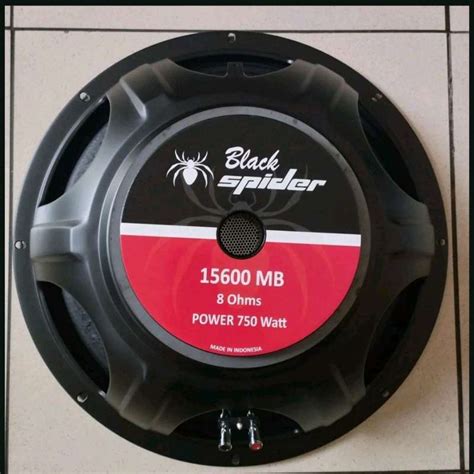 Jual Speaker 15 Inch Black Spider 15600 Mb Harga Sudah Termasuk Packing Bubblewrap Di Seller