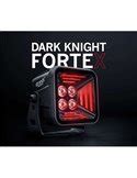 Faro Led 38w Strands Dark Knight Fortex 3200lm Rojo Leonleds