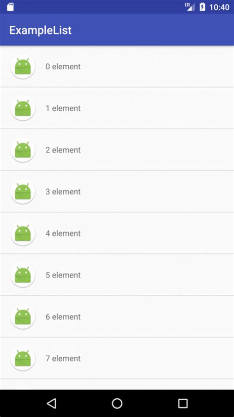 How To Implement A ListView Droids On Roids Blog