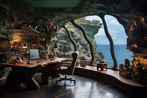 Premium Ai Image Crafting The Perfect Hidden Workspace