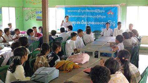 မြစ်သားမြို့နယ် ကျီတော်ကုန်းအ‌ခြေခံပညာမူလတန်းလွန်ကျောင်း၌ လူငယ်ရေးရာ